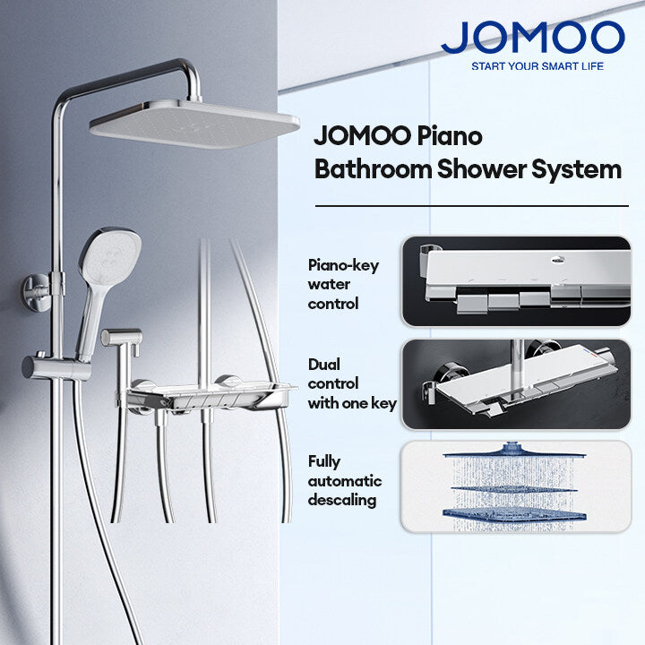 JOMOO Piano Rain Shower Set 36602-536/HBS-1 – MR. D.I.Y. ECOMMERCE (M) SDN BHD