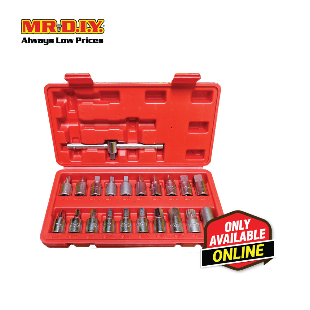 Oil Drain Plug Socket Set (21 pieces) – MR. D.I.Y. ECOMMERCE (M) SDN BHD