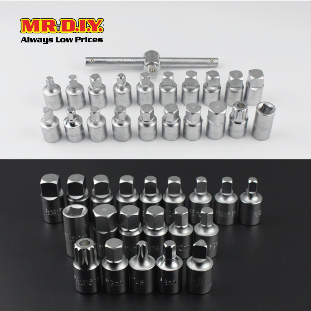 Oil Drain Plug Socket Set (21 pieces) – MR. D.I.Y. ECOMMERCE (M) SDN BHD