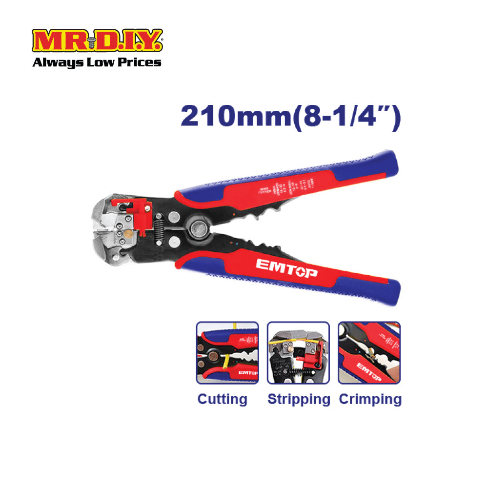 EMTOP Automatic Wire Stripper EWSP102418 – MR. D.I.Y. ECOMMERCE (M) SDN BHD