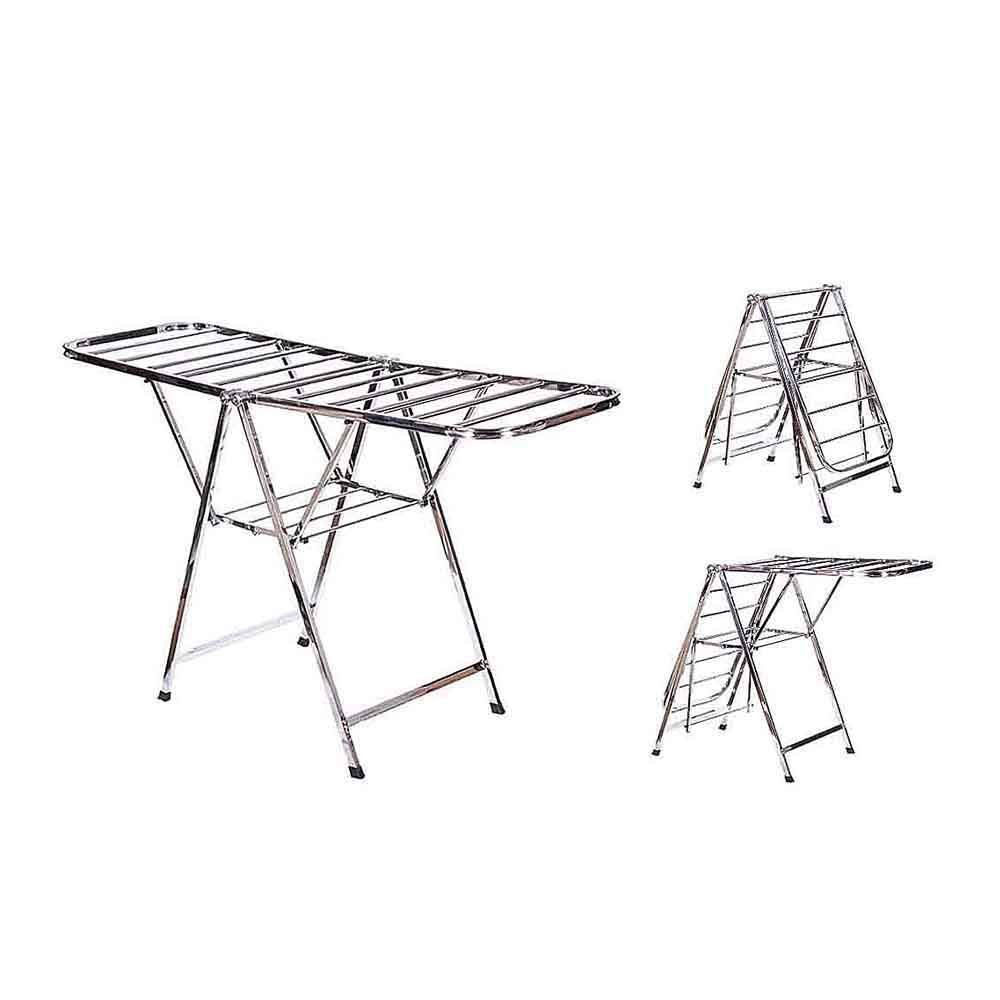 (MR.DIY) Premium Stainless Steel Foldable Clothes Drying Rack (159cm x ...