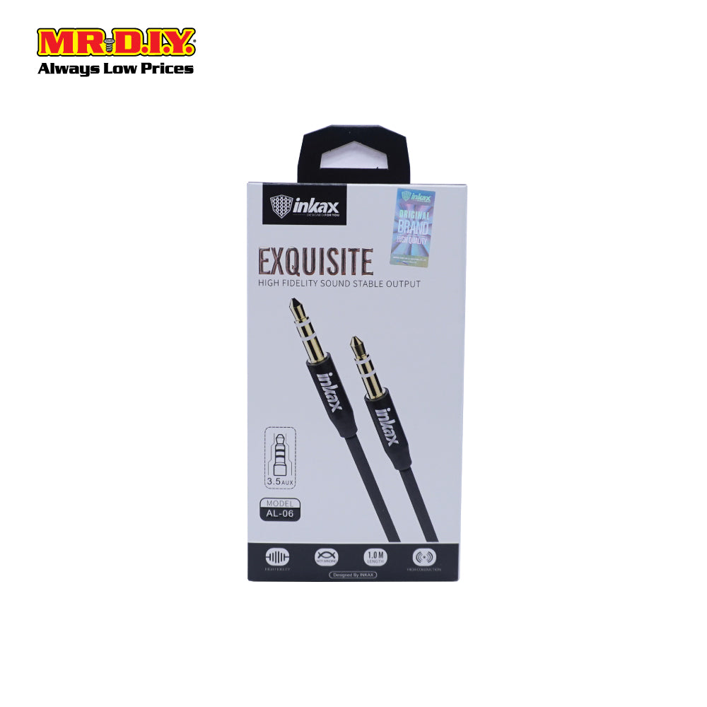 INKAX High Fidelity and Stable Output AUX Cable AL-06 – MR. D.I.Y ...