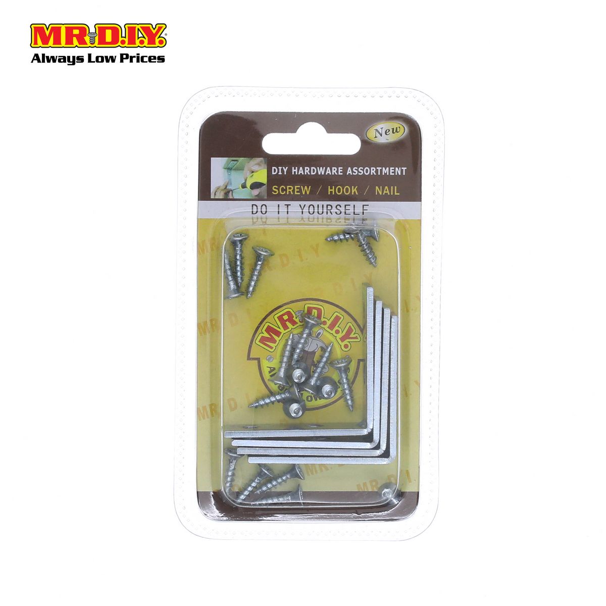 (MR.DIY) L Bracket With Nails – MR. D.I.Y. ECOMMERCE (M) SDN BHD