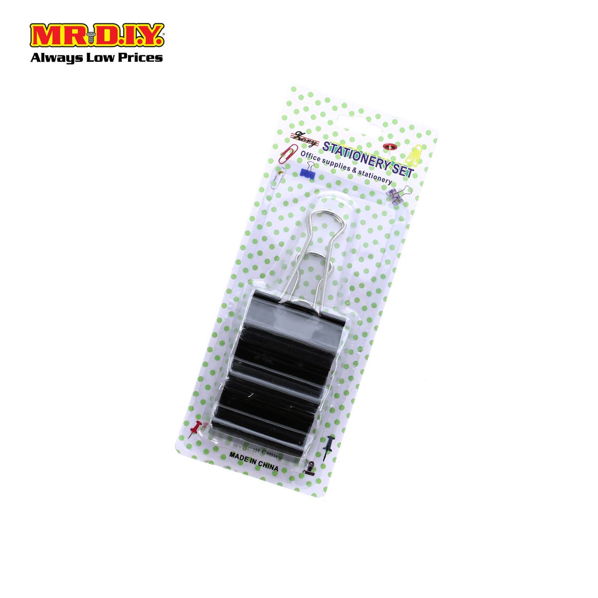 Black Paper Clip (3pcs) – MR. D.I.Y. ECOMMERCE (M) SDN BHD