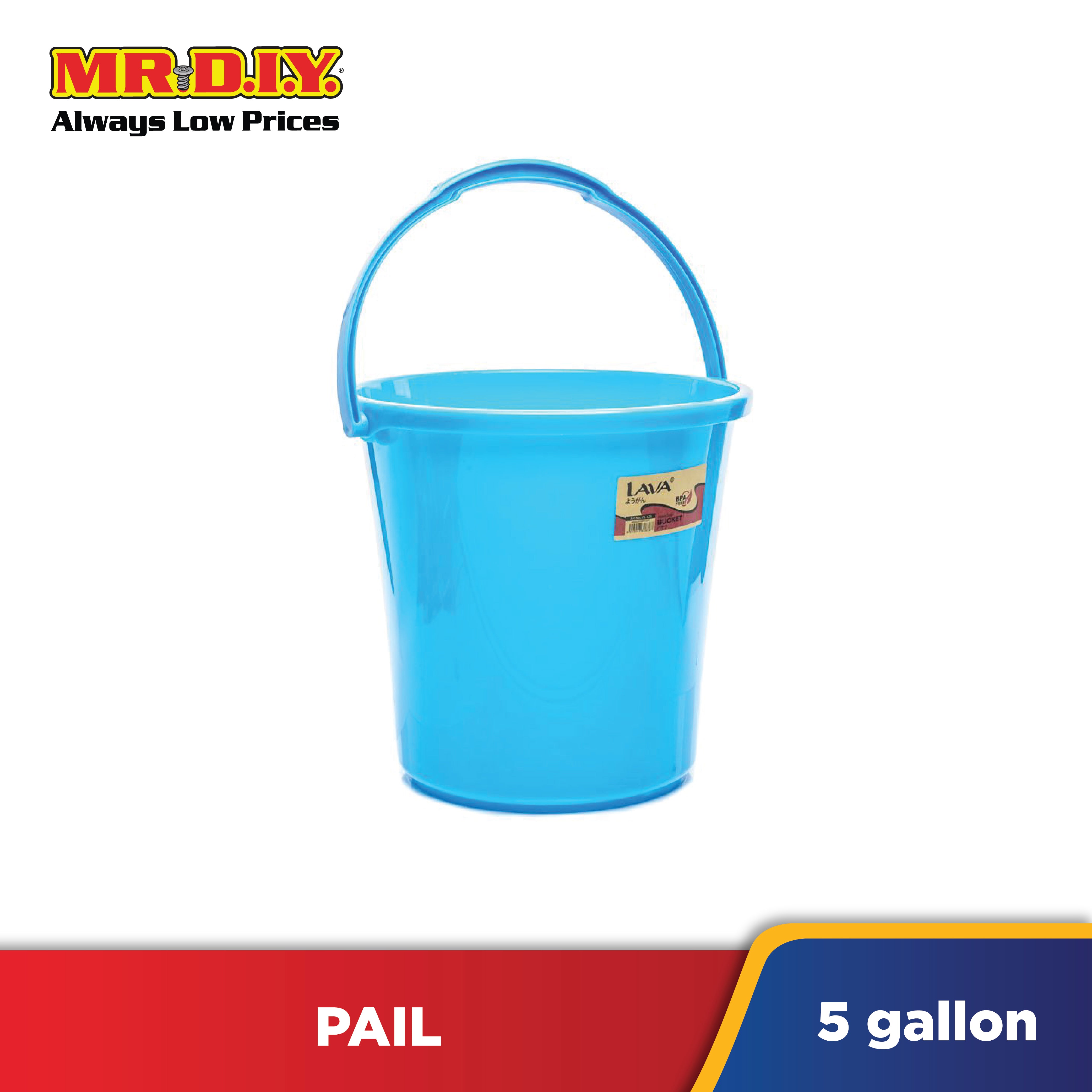 LAVA Plastic Pail with Handle (19L) – MR. D.I.Y. ECOMMERCE (M) SDN BHD