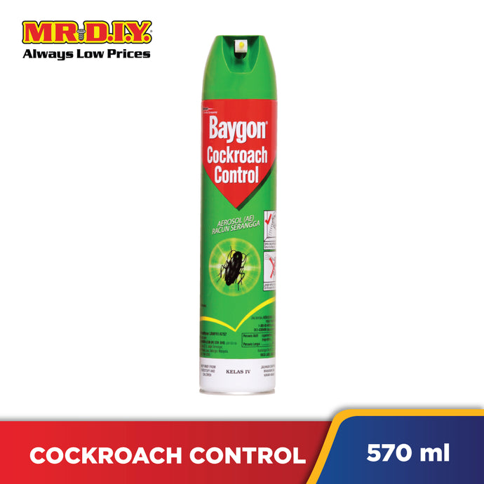 BAYGON Cockroach Control 570ml For wholesales market Insect Repellent ...