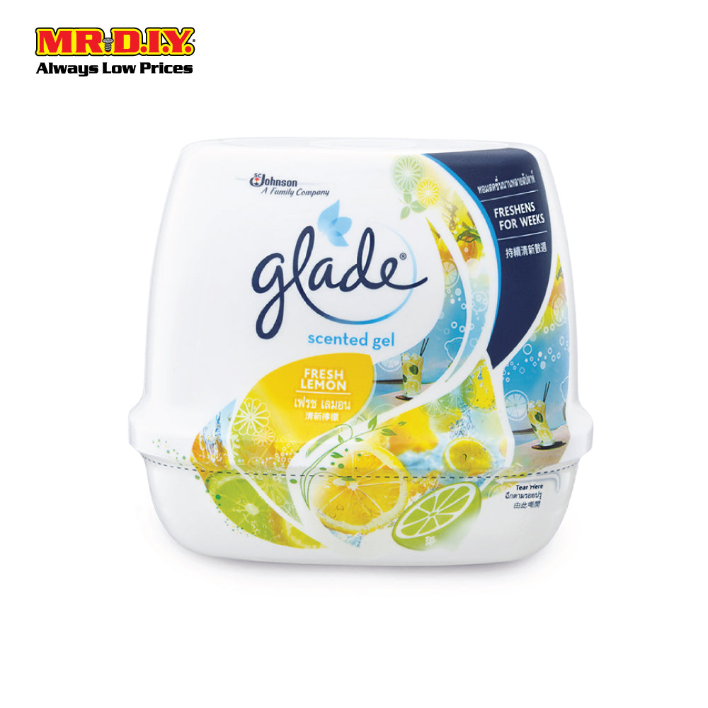 GLADE Air Refreshing Fresh Lemon Scented Gel (180g) – MR. D.I.Y ...
