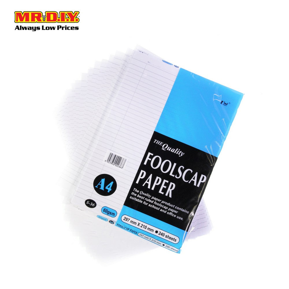 Light Blue Uni Foolscap Paper 240S A4 60gsm – MR. D.I.Y. ECOMMERCE (M ...
