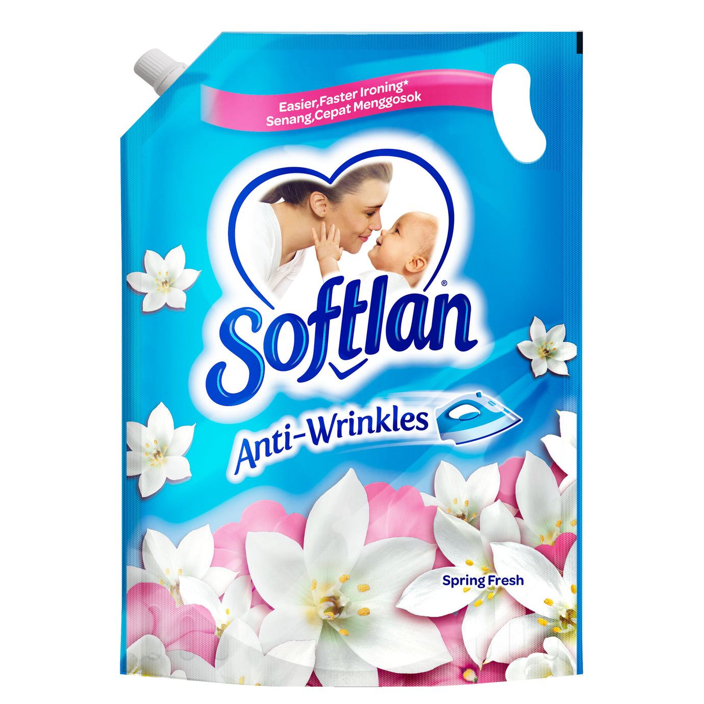 Softlan Spring Fresh Fabric Softener (1.6L) Refill-Blue – MR. D.I.Y ...